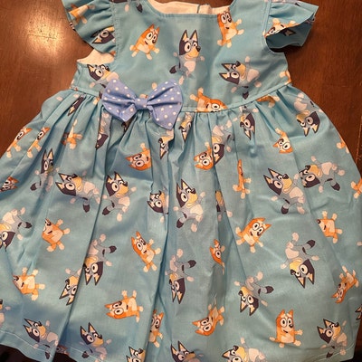 BLUEY Dress Bluey Family Bingo Bluey Birthday Party Dress 1st Birthday ...