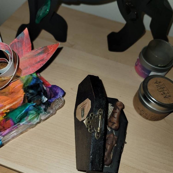 Personalized-mortician's-double-id Toe Tags in Display Frame, Oddity ...