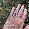 Burmese Oval Ruby 3.21ct. mong Hsu Mine and Diamond Ring - Etsy UK