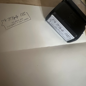 Real Estate Stamp Realtor Business Stamp Address Stamp With - Etsy