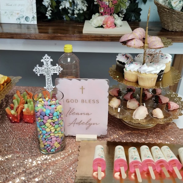 God Bless Acrylic Sign - Etsy