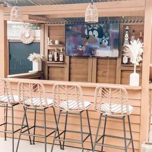 Bar With Storage Shed the Storehouse by Taverns-to-go 10' X 10' - Etsy
