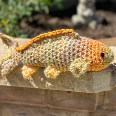 Crochet No-sew Koi Fish Pattern - Etsy
