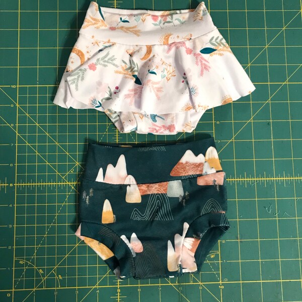 Skirted Bummies Sewing Pattern • PDF Sewing Pattern • Baby, Kid ...