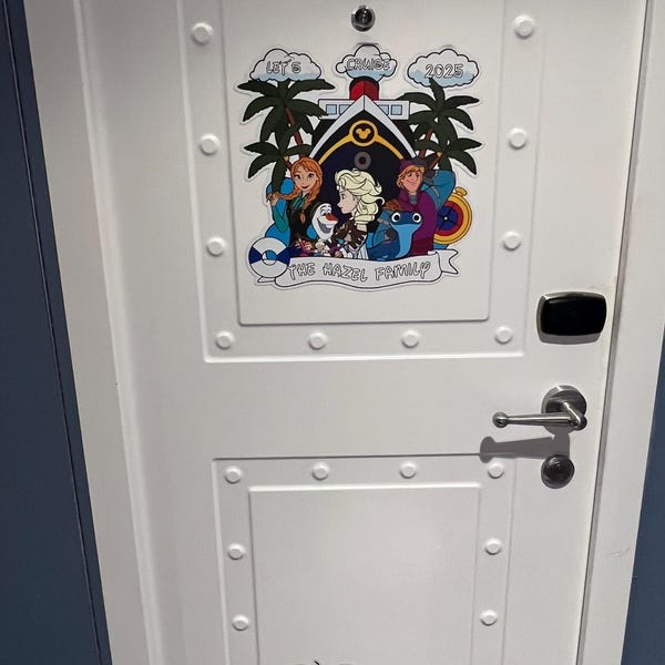 Disney Very Merrytime Cruise Door Magnet, Personalized, Mickey ...