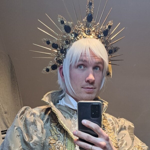 Viking Wig, Shield Maiden Cosplay , Larp Wig, Hair Accessories, Elf ...