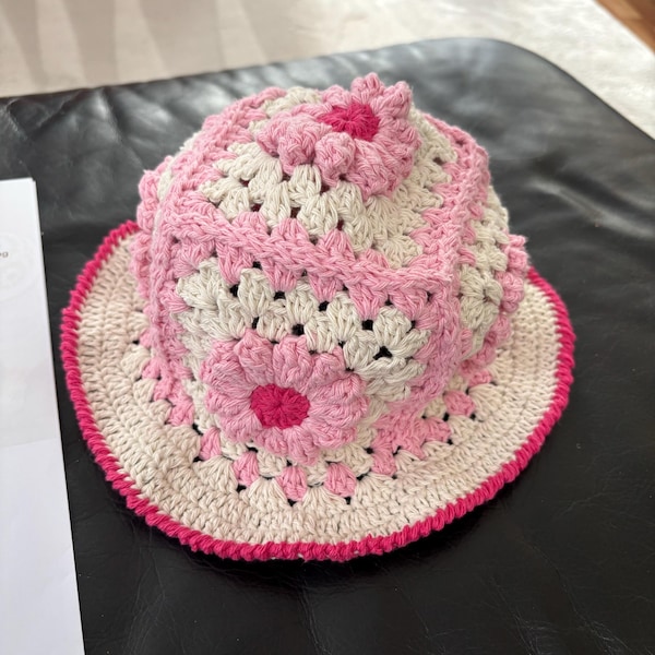 Turkish Granny Square, Big Crochet Granny Square, Crochet Pattern Retro ...