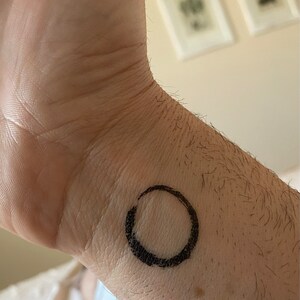 Go Live Temporary Tattoo set of 3 - Etsy