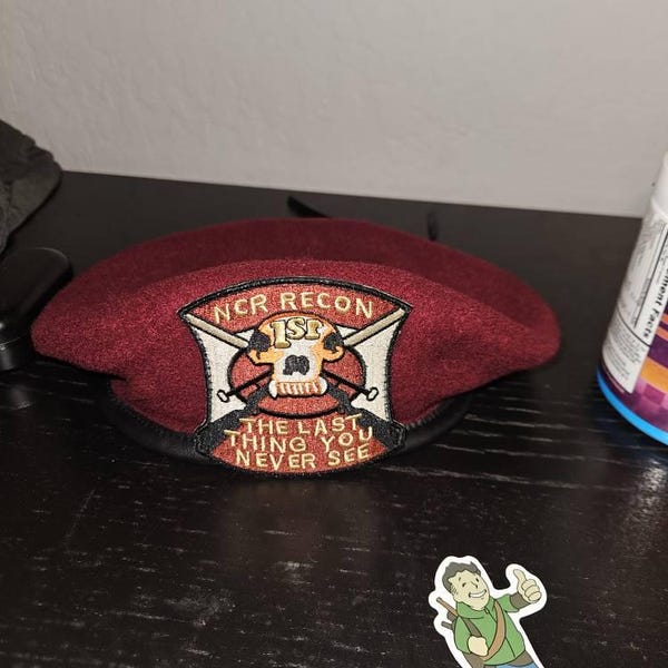 Fallout New Vegas Inspired NCR Recon Sniper Cosplay Gamer Patch Hook ...
