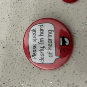 I Am Hyperverbal Badge Pin Autism Verbal Pin Talking Badge - Etsy