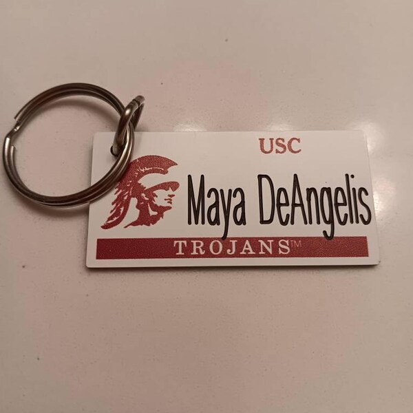Personalized San Francisco 49ers Engraved Keychain - Key Ring - Tag ...