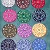 Maths Multiplication Wheel Embroidery Design 1- 20 Circle Times Tables ...