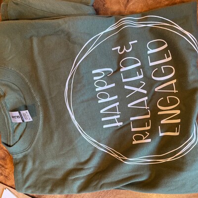 HRE Shirt Happy Relax & Engaged Shirt Applied Behavior - Etsy