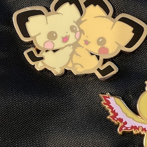 Pichu Enamel Pin - Etsy