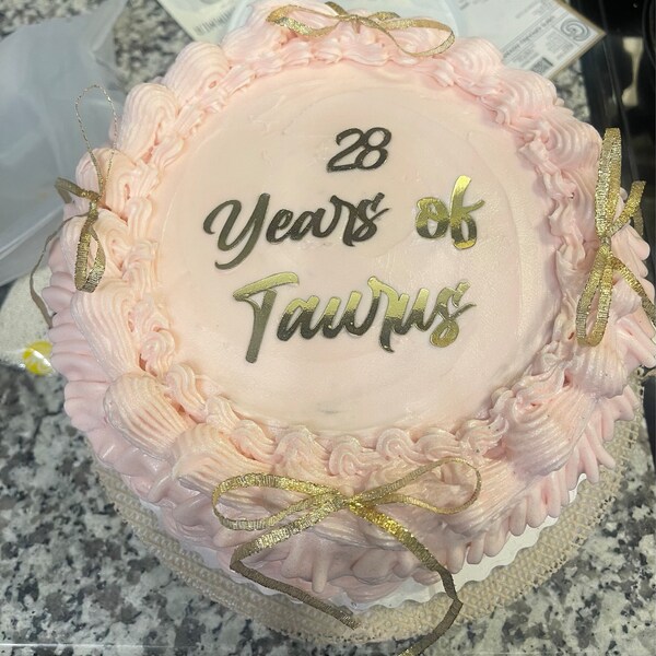 Custom Flat Lay Cake Topper Heart Cake Topper Birthday Cake Charm ...