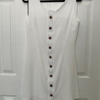 Mini Dress, Button up , Wrap Dress Pattern, Button Dress Pattern Women ...