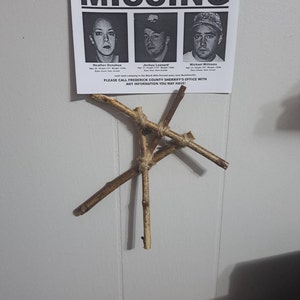 Blair Witch Project Stick Figure Prop Replica - Etsy