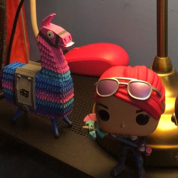 Llama Pinata Battle Royale 3D Printed Toy/bank/cake Topper - Etsy