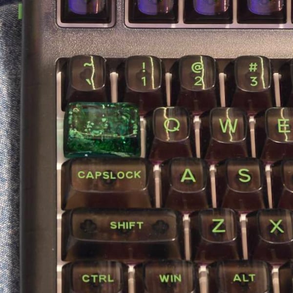 Epoxy Resin Artisan Keycap, Custom Keycaps, Botanical Keycaps, OEM SA ...