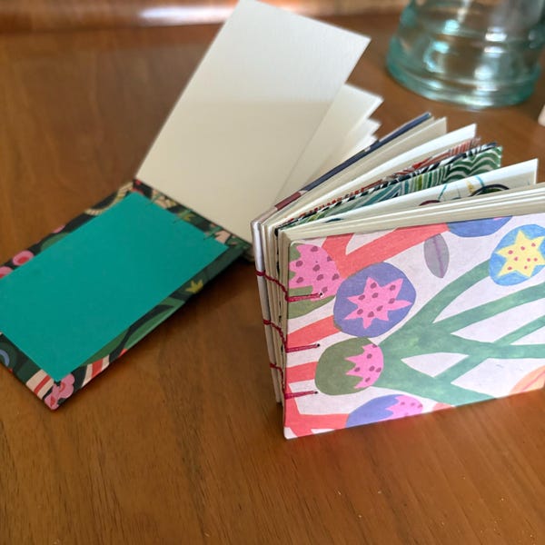A7 Watercolour Sketchbook, Coptic Bound, Small Sketchpad, Pocket ...