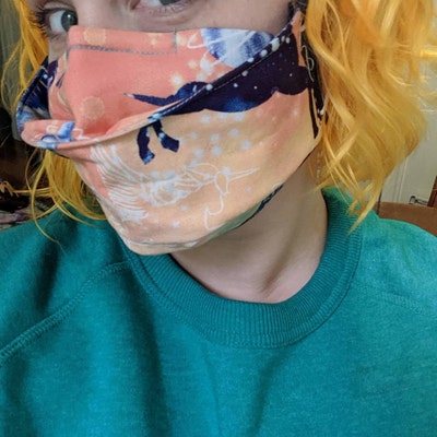 Kids Face Mask With Nose Wire - Etsy