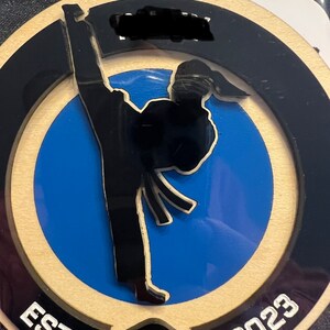 Karate Black Belt Gift Card, Personalized Martial Arts Karate Greeting ...