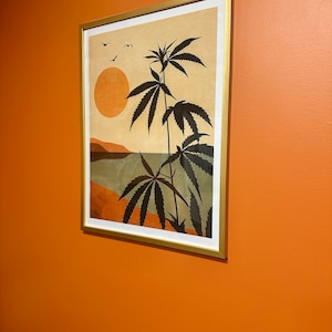 Weed Art Print, Mary Jane Wall Art, 420 Poster, Elevate Your Space With the Mary Jane Cannabis ...