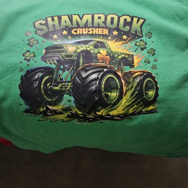 Shamrock Crusher Png Sublimation Design Download, St. Patricks Day Png ...