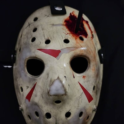 Friday the 13th Part 4 Jason Voorhees Hockey Maskshower Scene - Etsy