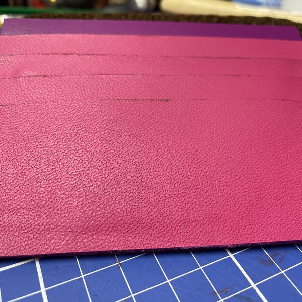 Lux Suede Leather Die Cut Alphabet Letters, Upper / Lower Case Leather ...