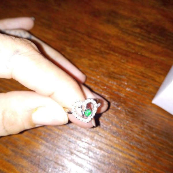 Personalized Engraved Sweet 16 Ring Birthstone Name - Custom Stone ...