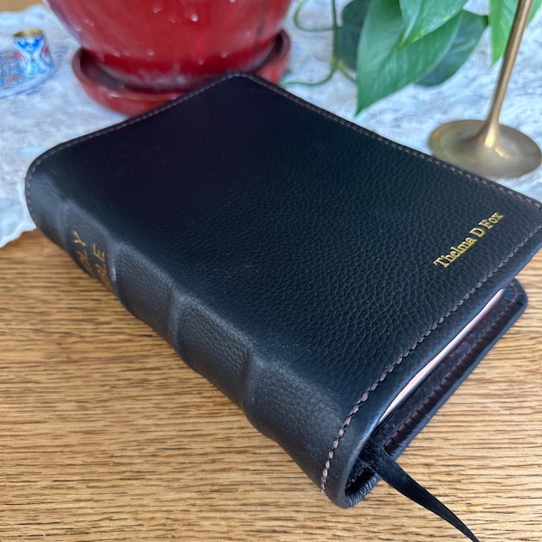 Custom Leather Bible Rebinding - Customize Your Own Leather ...
