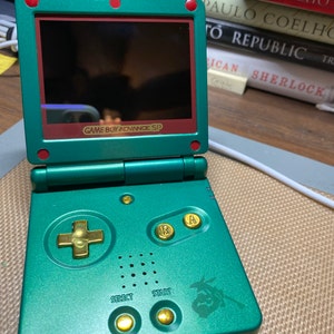 Gameboy Advance SP Clear Green With Mix Color Buttons AGS IPS - Etsy