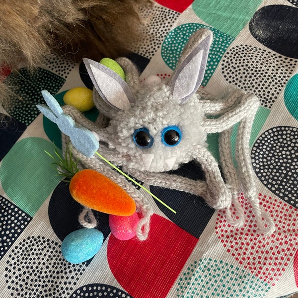 Elmo & Cookie Monster Spider Fan Art Knitted Sesame Street Cutey Crawly ...