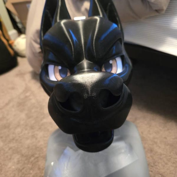 3D Printed Beauceron/dobie DIY Fursuit Head by Mixedcandy - Etsy