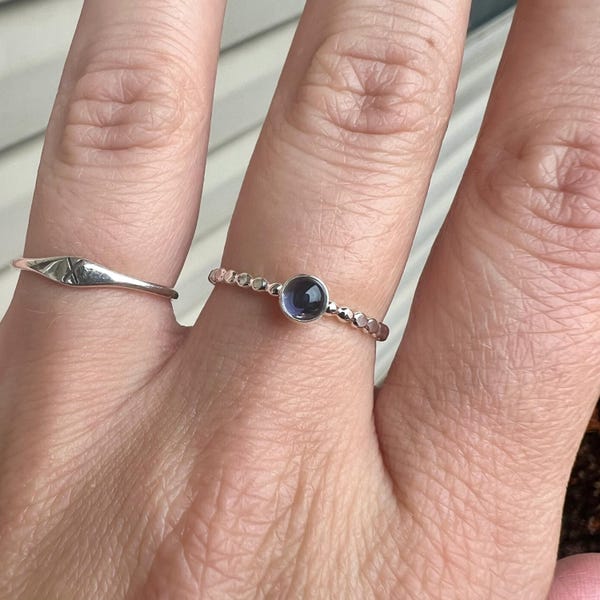 Set of 4 Knuckle Rings, Knuckle Rings, Knuckle Ring Set, Stacking Rings ...