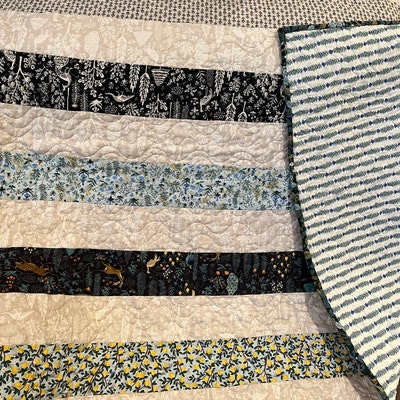 Miss Thread Woodlands Print, Woodlands Fusion Collection, Cotton Fabric ...