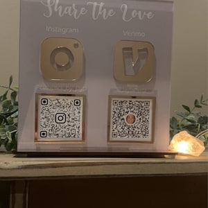 Zelle Qr Code Sign Cashapp Qr Code Sign Venmo Qr Code Sign | Etsy