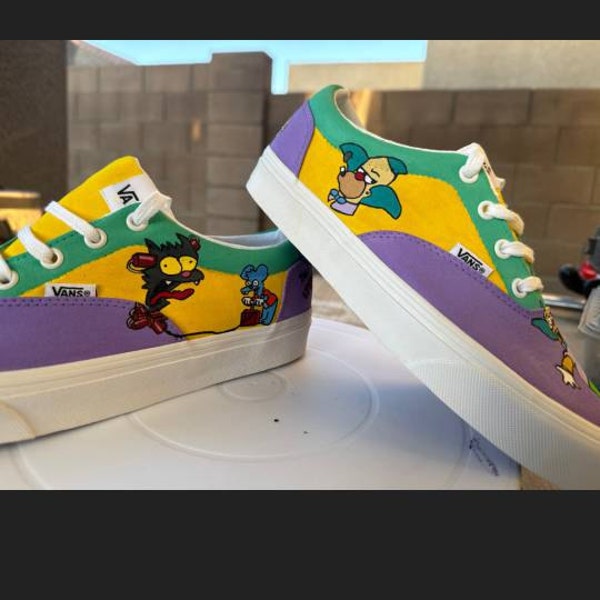 Custom Painted Bobs Burgers Shoes - Etsy