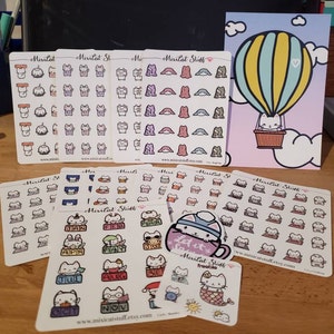 Sleep Time Planner Sticker Bed Time Goodnight Journal - Etsy Canada