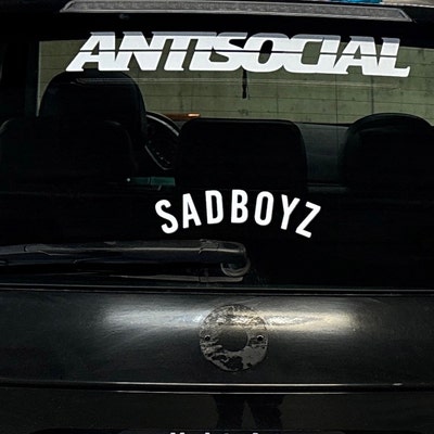 SLOW BOYZ Vinyl JDM Decal Sticker Windshield Banner, Window Sticker ...