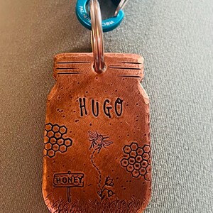 Mini Dog Tag for Dogs, the Bean, Personalized, Pet ID Tag - Etsy