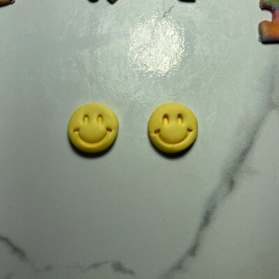 Smiley Face Polymer Clay Cutter Happy Face Clay Cutter Smiley Clay ...