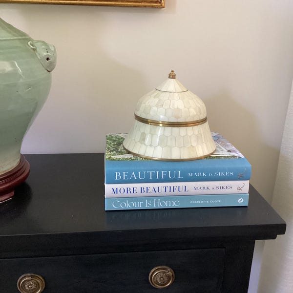 Indian Bone Inlay Suri Box - Off-white - Etsy