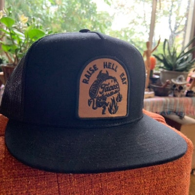 Raise Hell Eat Tacos Iron on Embroidered El Diablo Taco Patch, Patches, Stocking Stuffers, Gifts ...