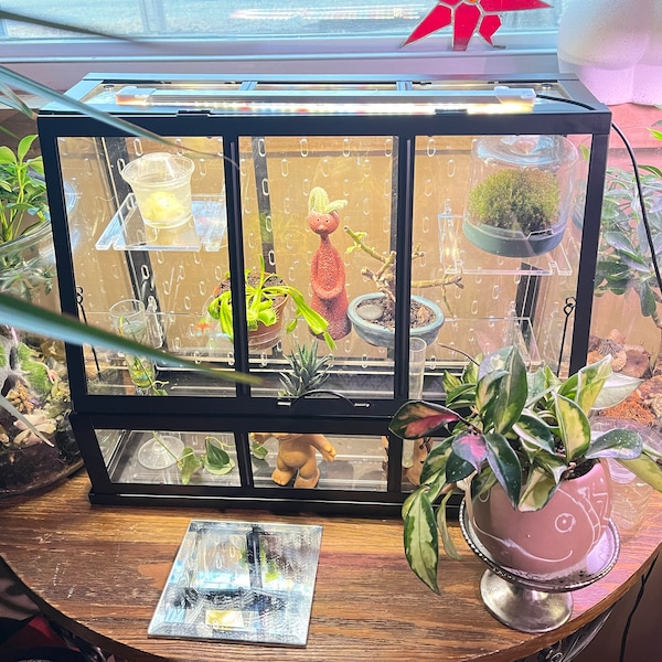 Akerbar Small Pegboard and Shelf Acrylic Kit - Ikea Greenhouse - SKADIS ...