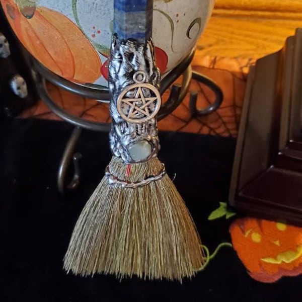 Crystal Embedded Broomsticks, Crystal Charmed Besoms: Sparkle and Shine ...