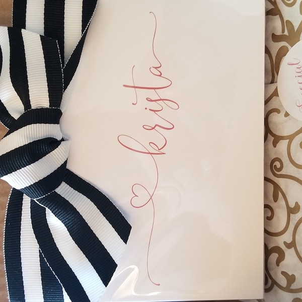 Note Cards With Envelopes Set for Women, Set of 10 Folded Stationery ...