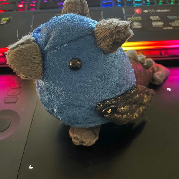 Cockatrice Chick Plushie Pattern PDF - Cute Stuffed Animal Bird Sewing ...