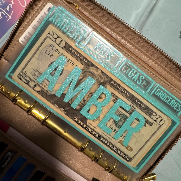 Budgeting Cash Envelopes A6 Cash Envelopes With Tabs for Cash Budgeting ...